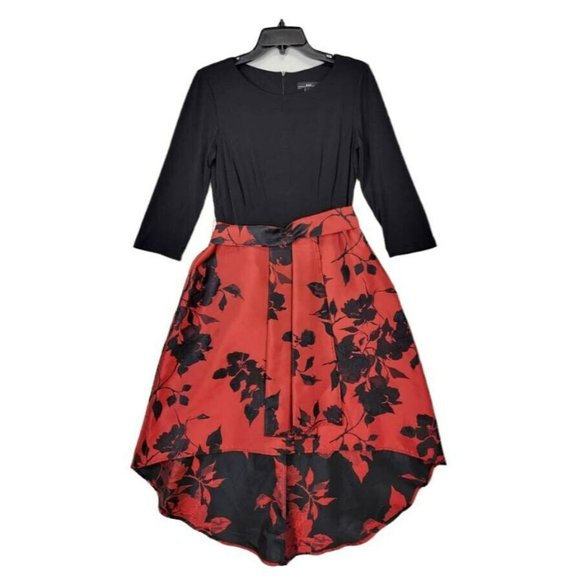 R&K | Dresses | Rk Originals Woman Black Size 4 Fit Flare Hi N Low ...